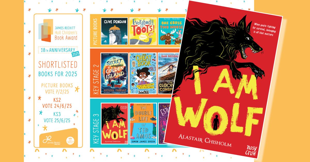I Am Wolf shortlisted for the 2025 James Reckitt Hull Children's Book ...