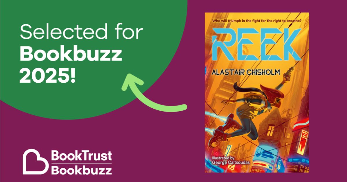 Reek is a BookTrust Bookbuzz Book!