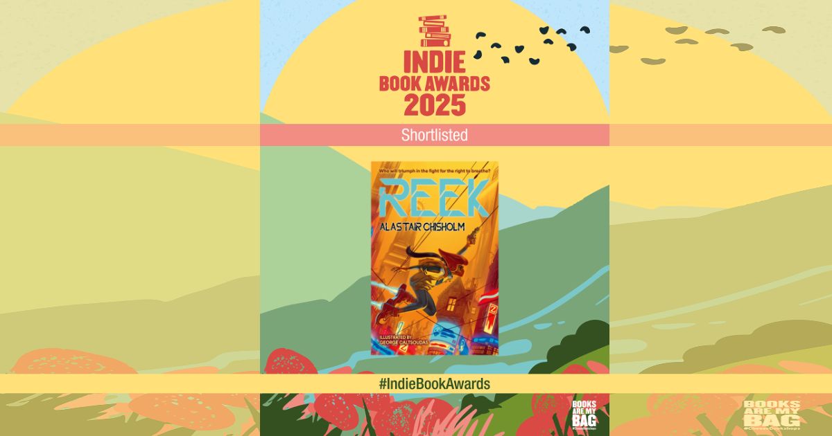 Reek is shortlisted for the Indie Book Awards!