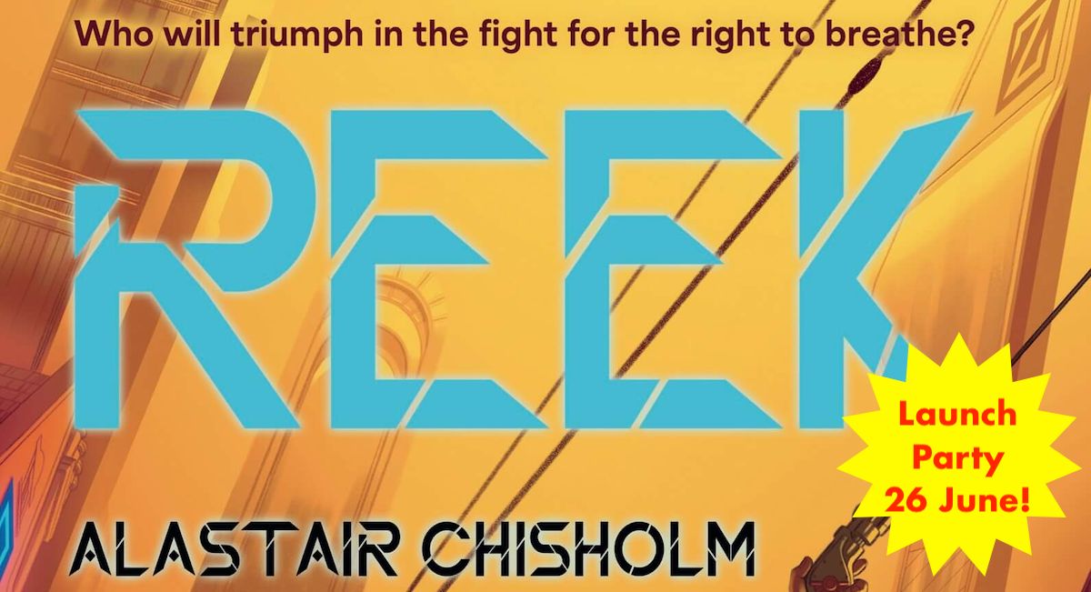 Reek Book launch at Portobello Books 26th June!